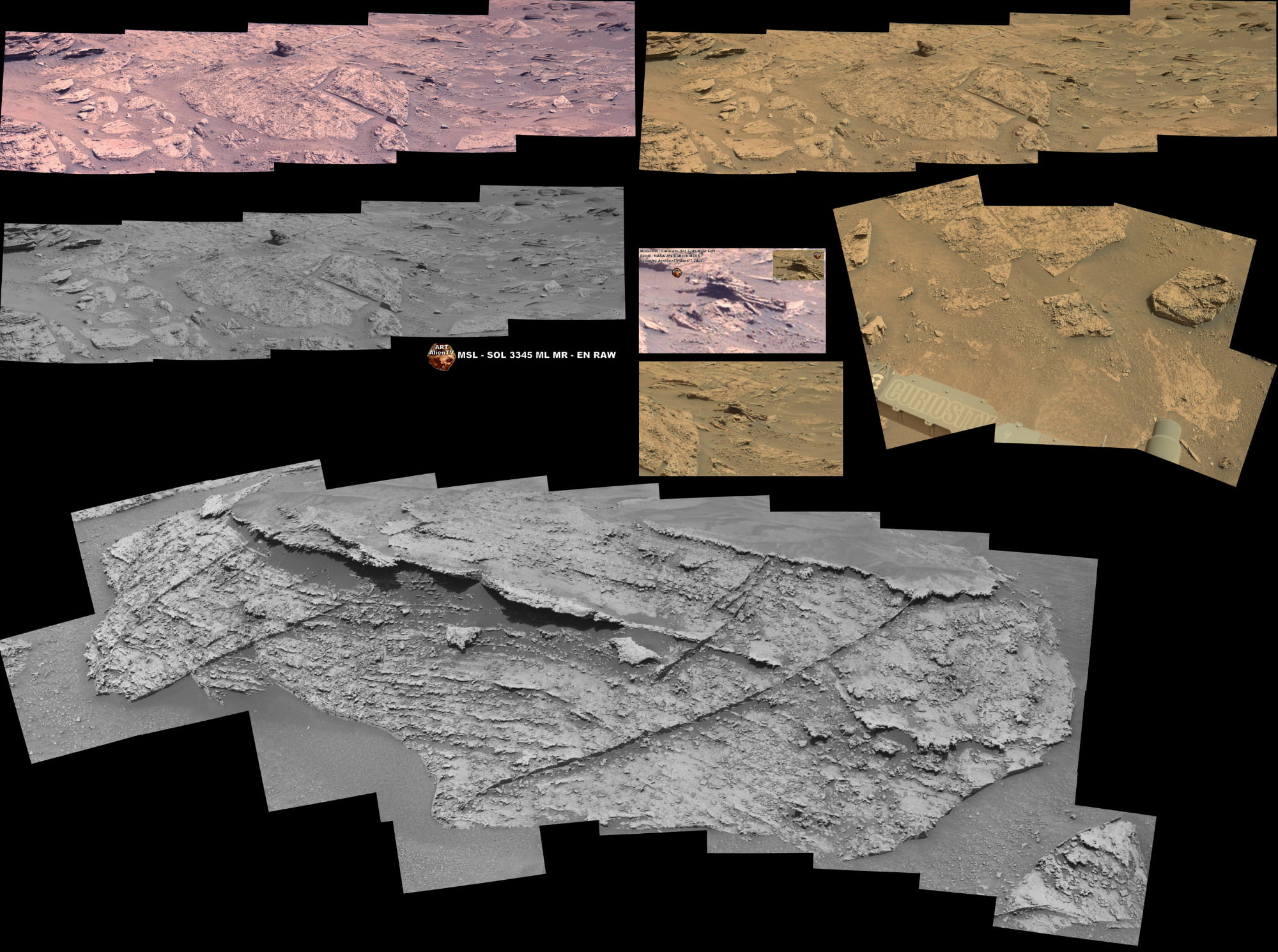 MSL SOL 3345 ML MR (EN RAW 1) MARS on TAP - ArtAlienTV-Gigapans