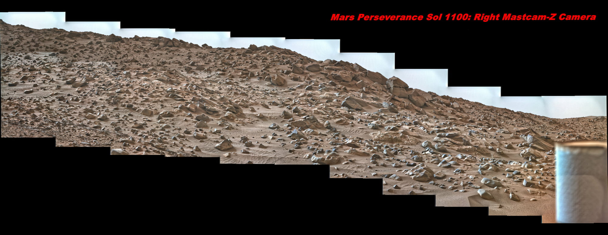Mars Perseverance Sol 1100