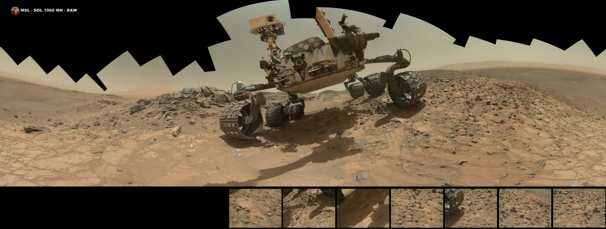 MSL SOL 1065 MH (RAW) ArtAlienTV-Gigapans