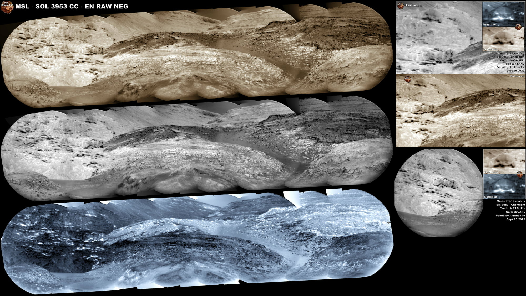 MSL SOL 3953 CC EN RAW - Perfect Dome Building - ArtAlienTV-Gigapans