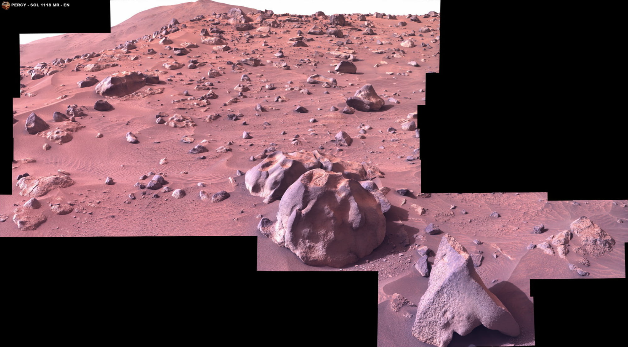 Perseverance SOL 1118 MR (EN) ArtAlienTV-Gigapans