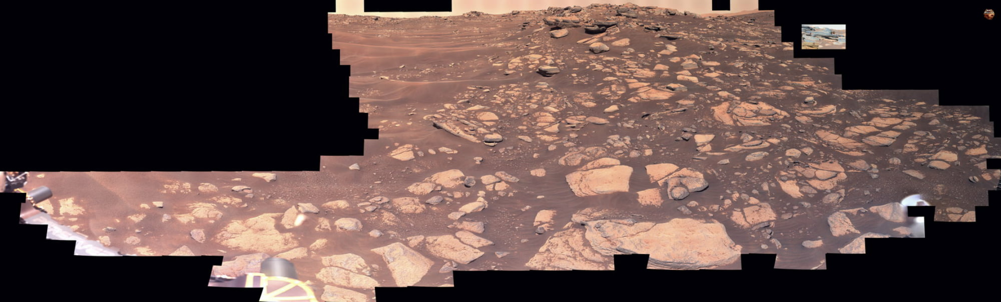 Perseverance SOL 215 ML (EN 1b) Mars Citadel Structure - Side View ...