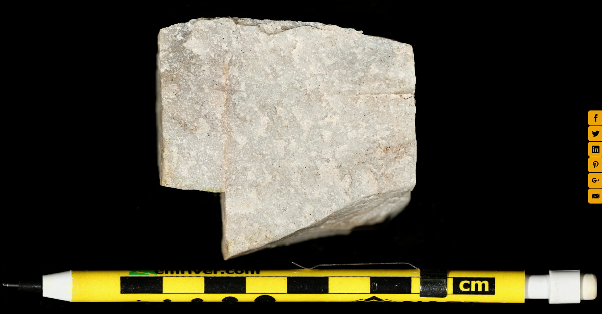 Quartzite of the Weverton Formation, Thoroughfare Gap, Virginia