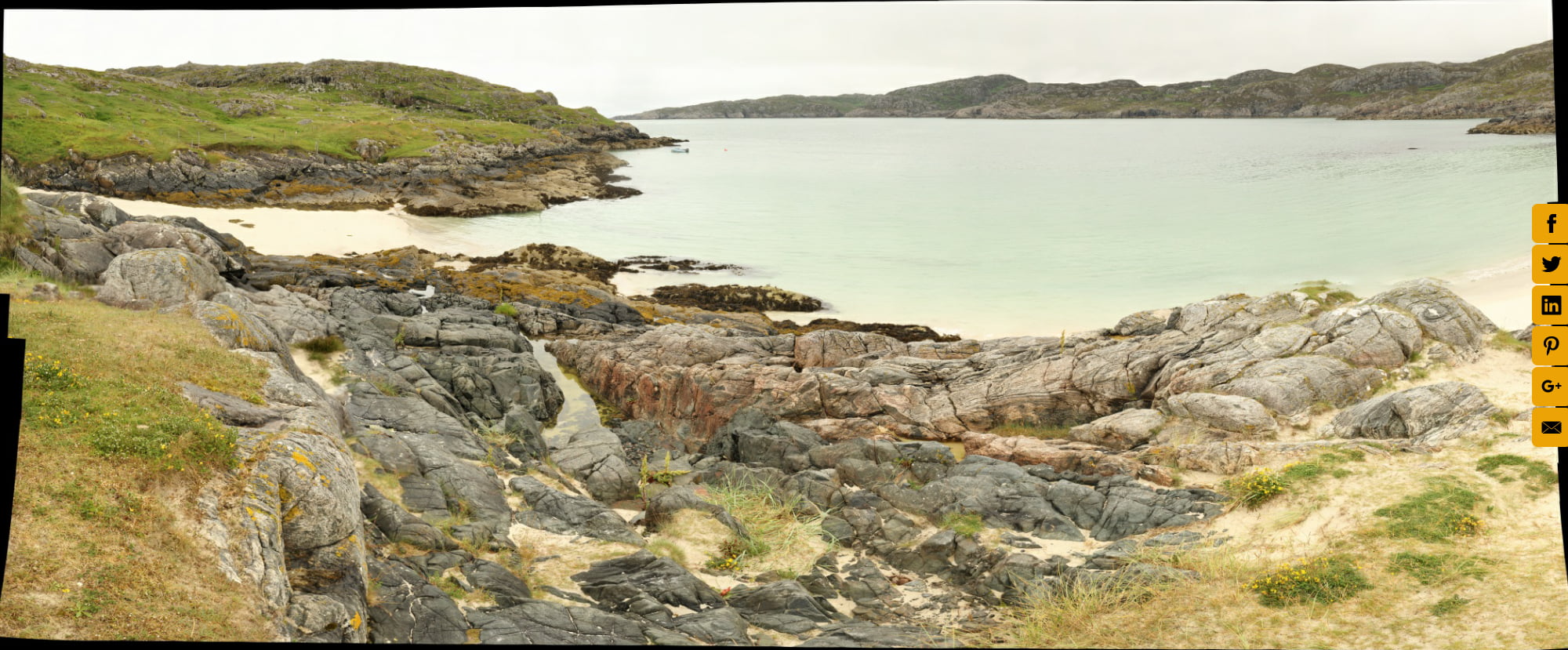 Scourie dike, Achmelvich Beach