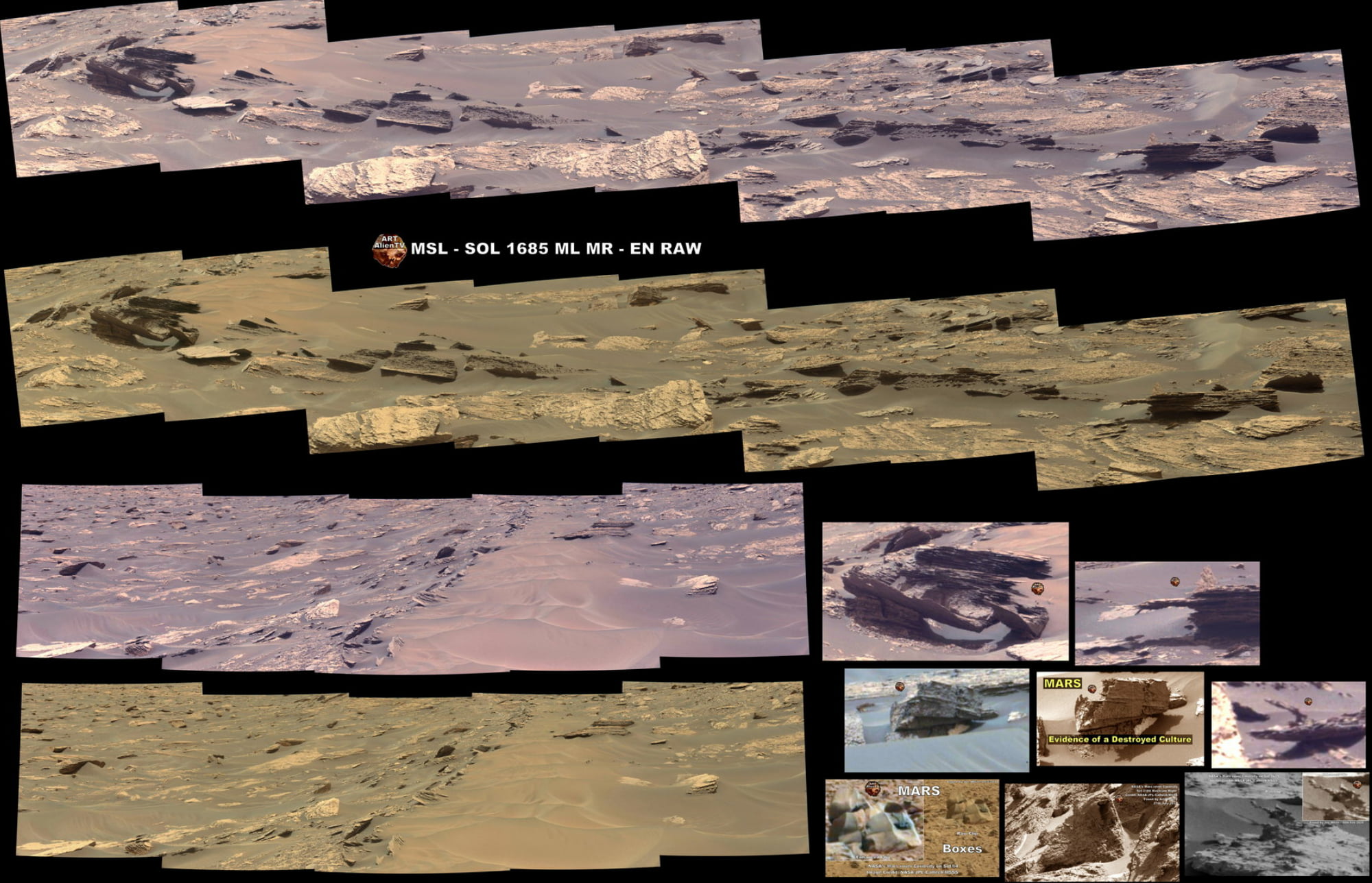 MSL SOL 1685 ML MR (EN RAW 40) MARS METAL BOXES - ArtAlienTV-Gigapans