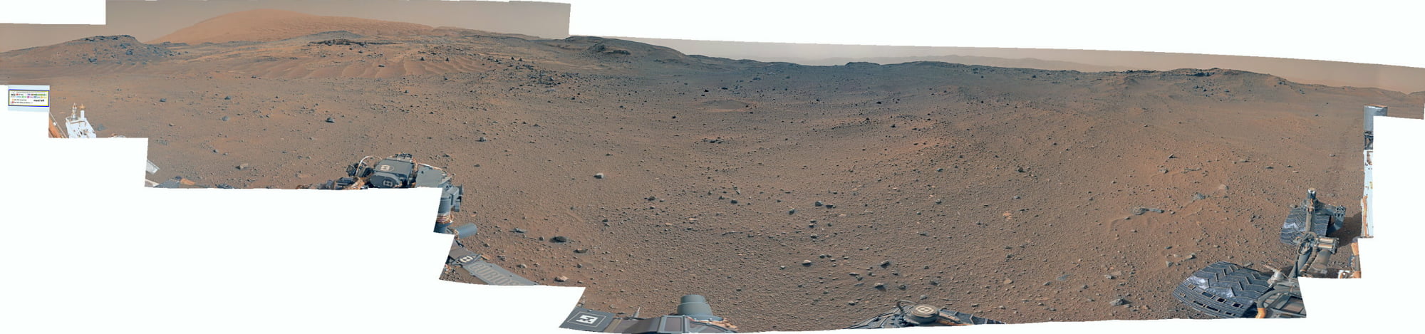 Mars Curiosity rover sol 0952ML Mast left