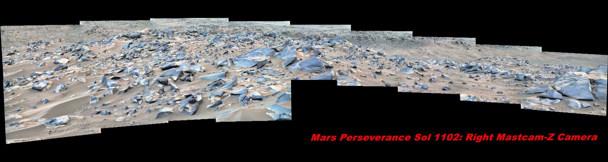 Perseverance Sol 1102
