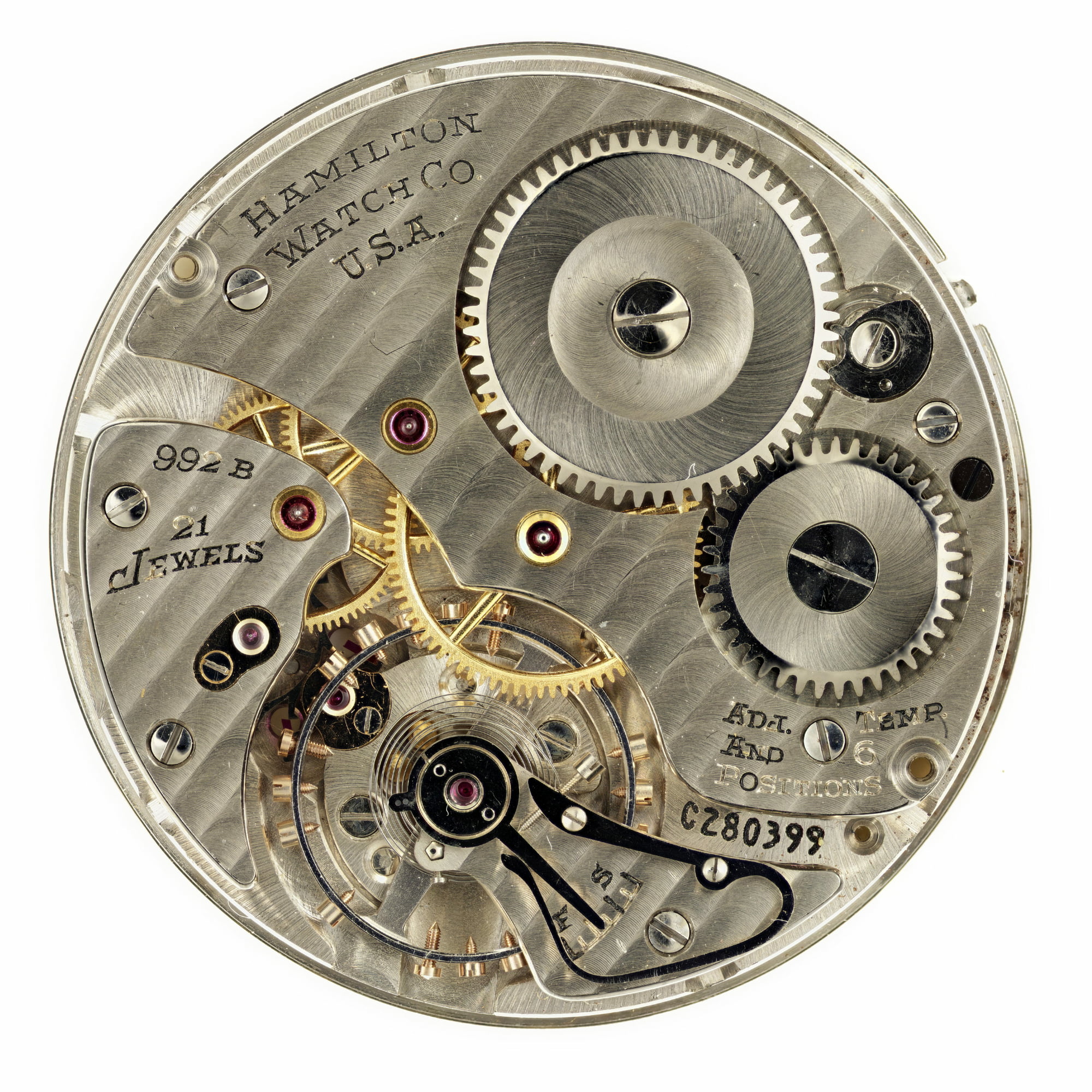 Hamilton Watch Company 992B Railroad Watch