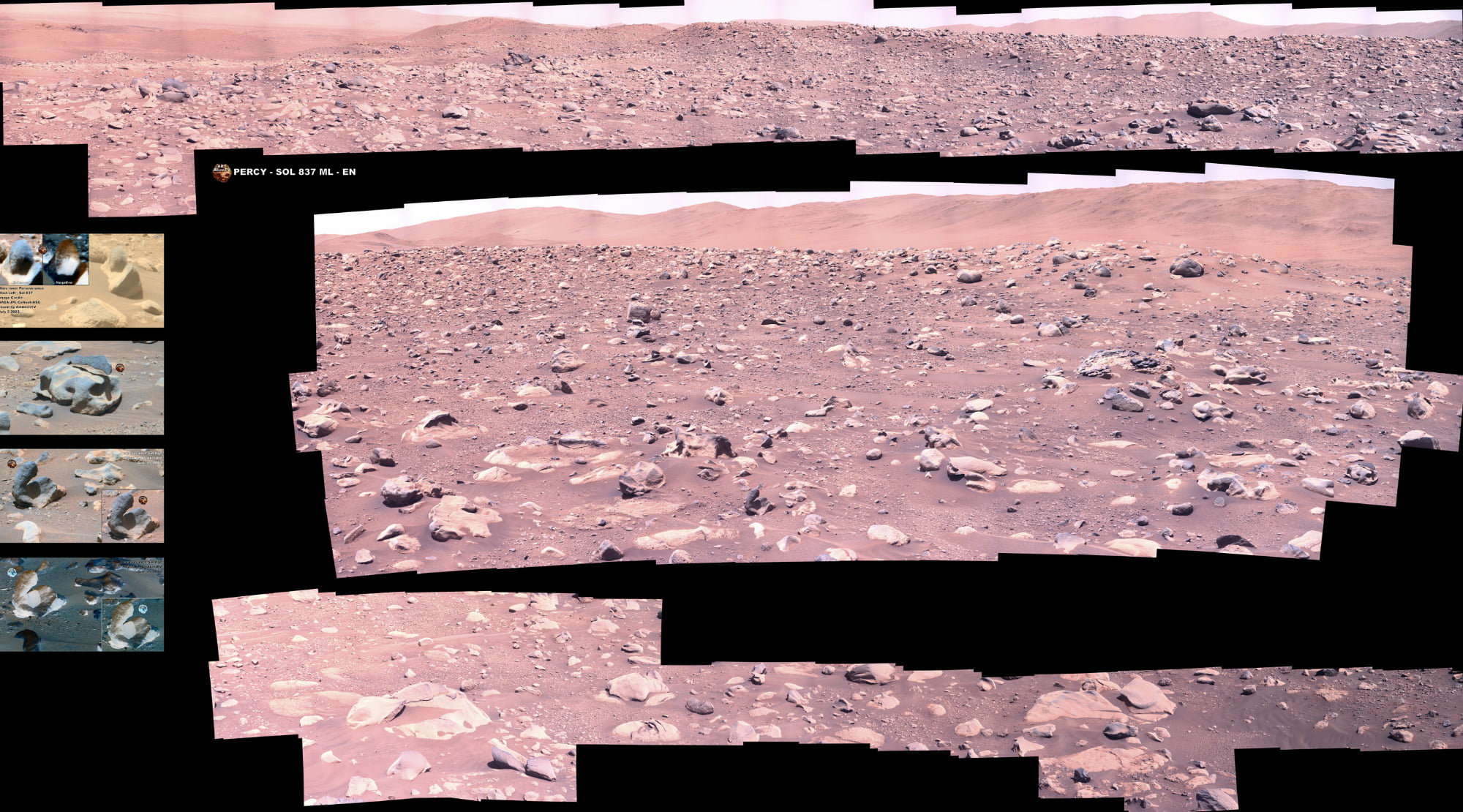 Perseverance SOL 837 ML (EN 1) Anchor, Skulls and Statues - ArtAlienTV ...