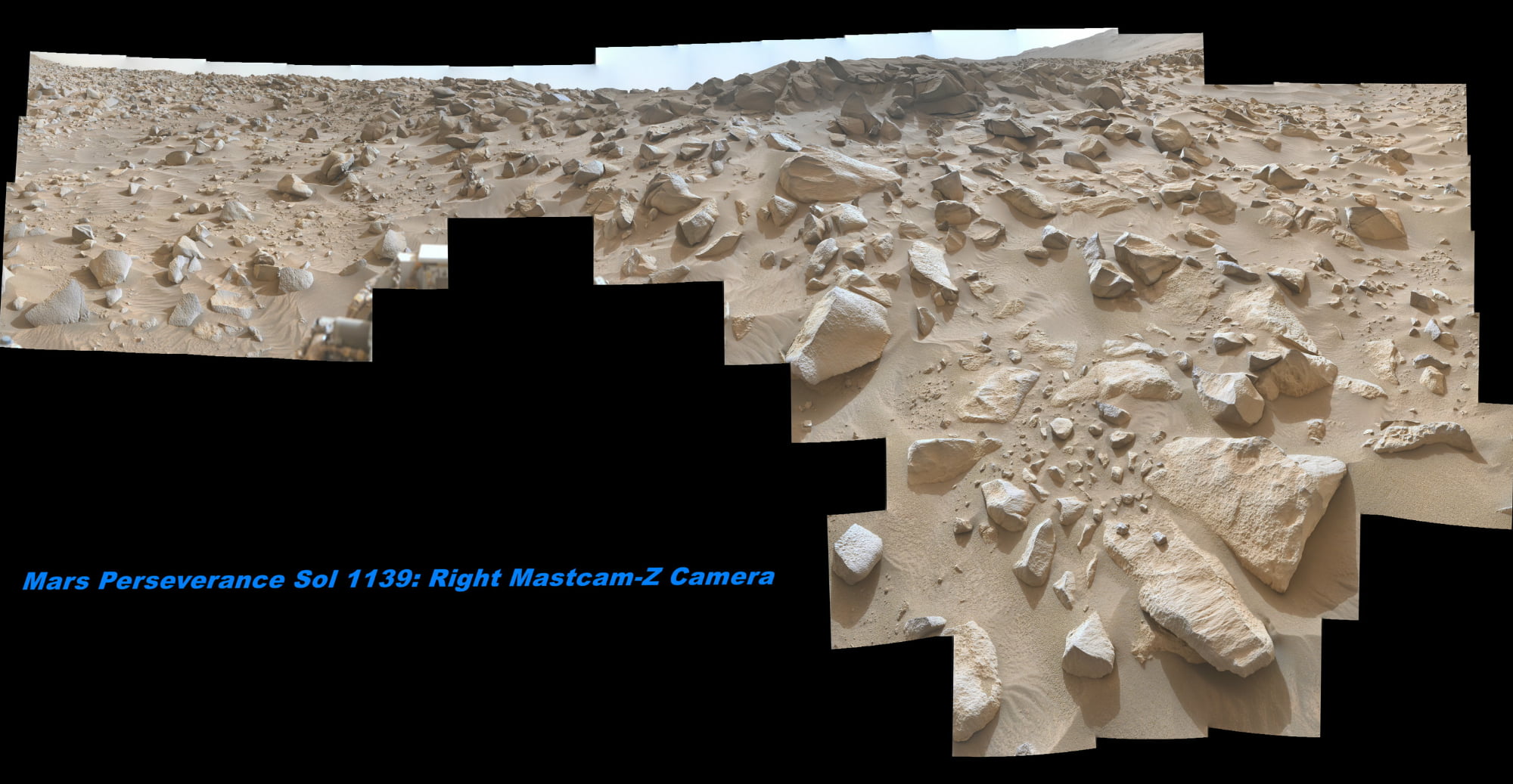 Perseverance Sol 1139