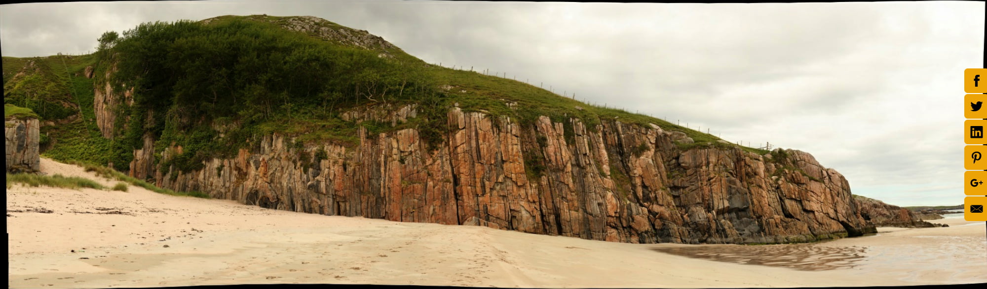 Lewisian gneiss exposed near Durness, Scotland