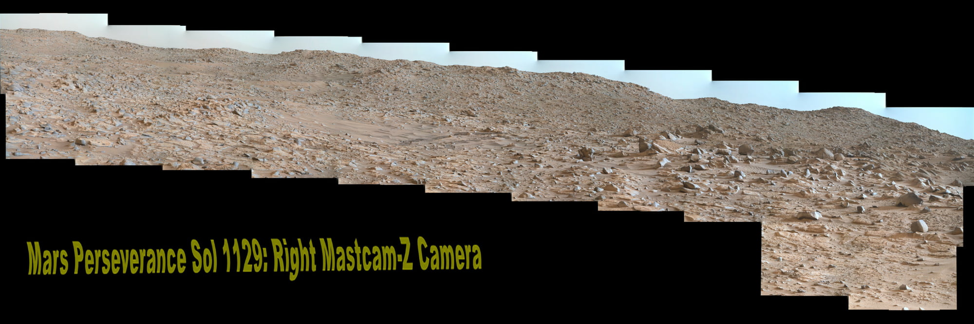 Mars Perseverance Sol 1129