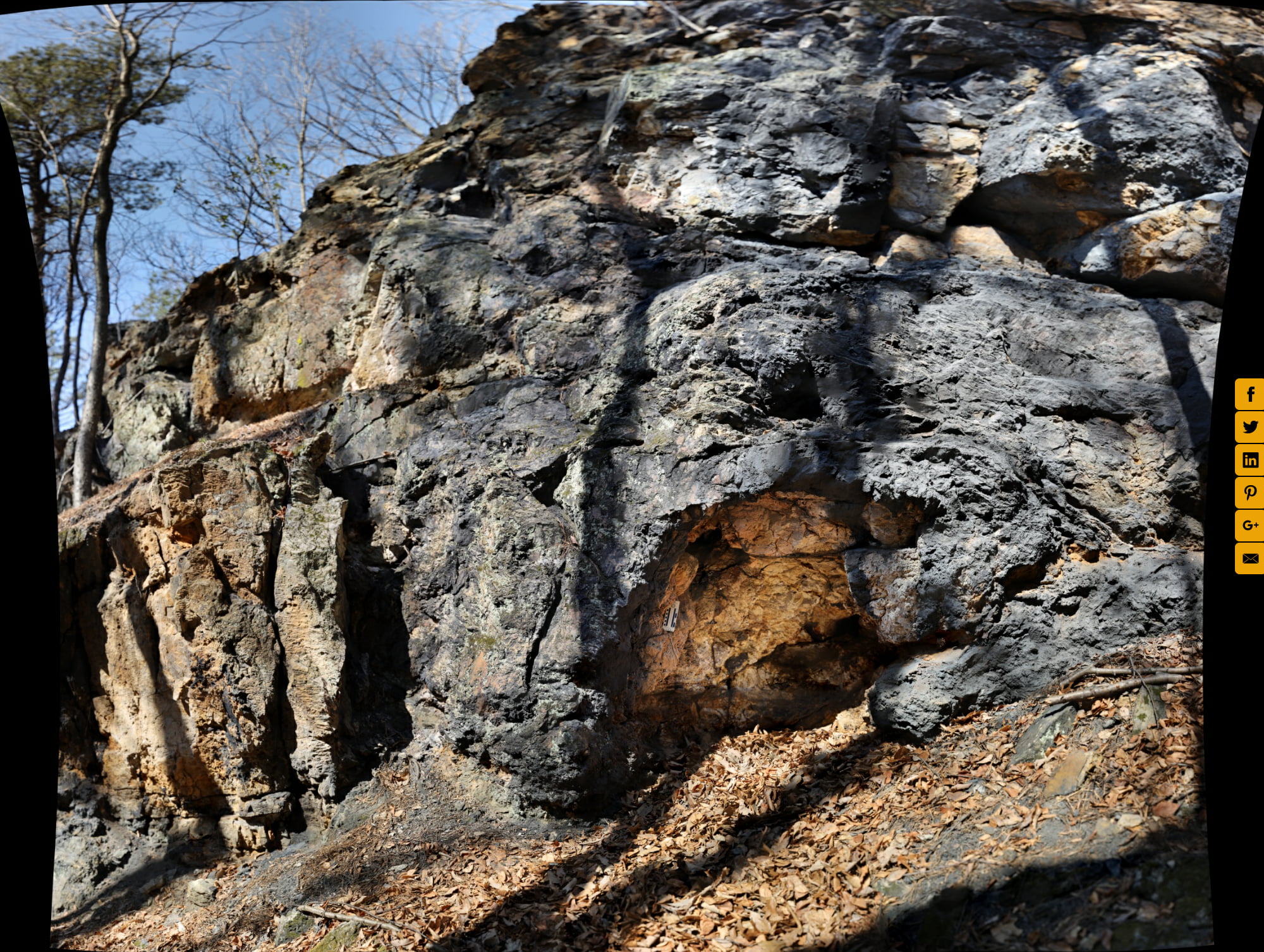 Iron Mine at Van Buren Furnace, Virginia