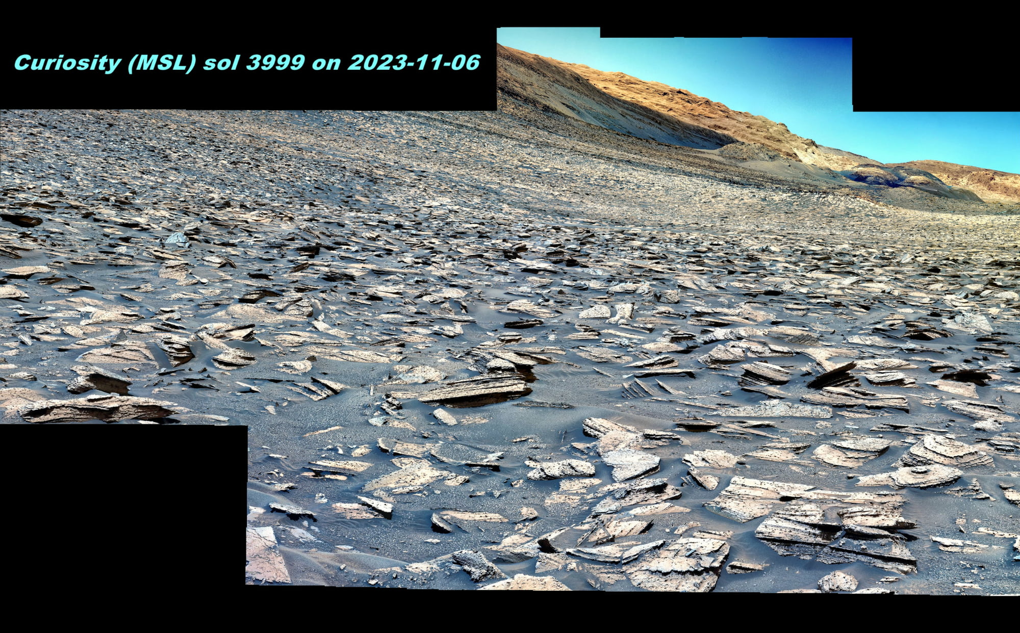 Curiosity (MSL) sol 3999 ~ MAST_RIGHT