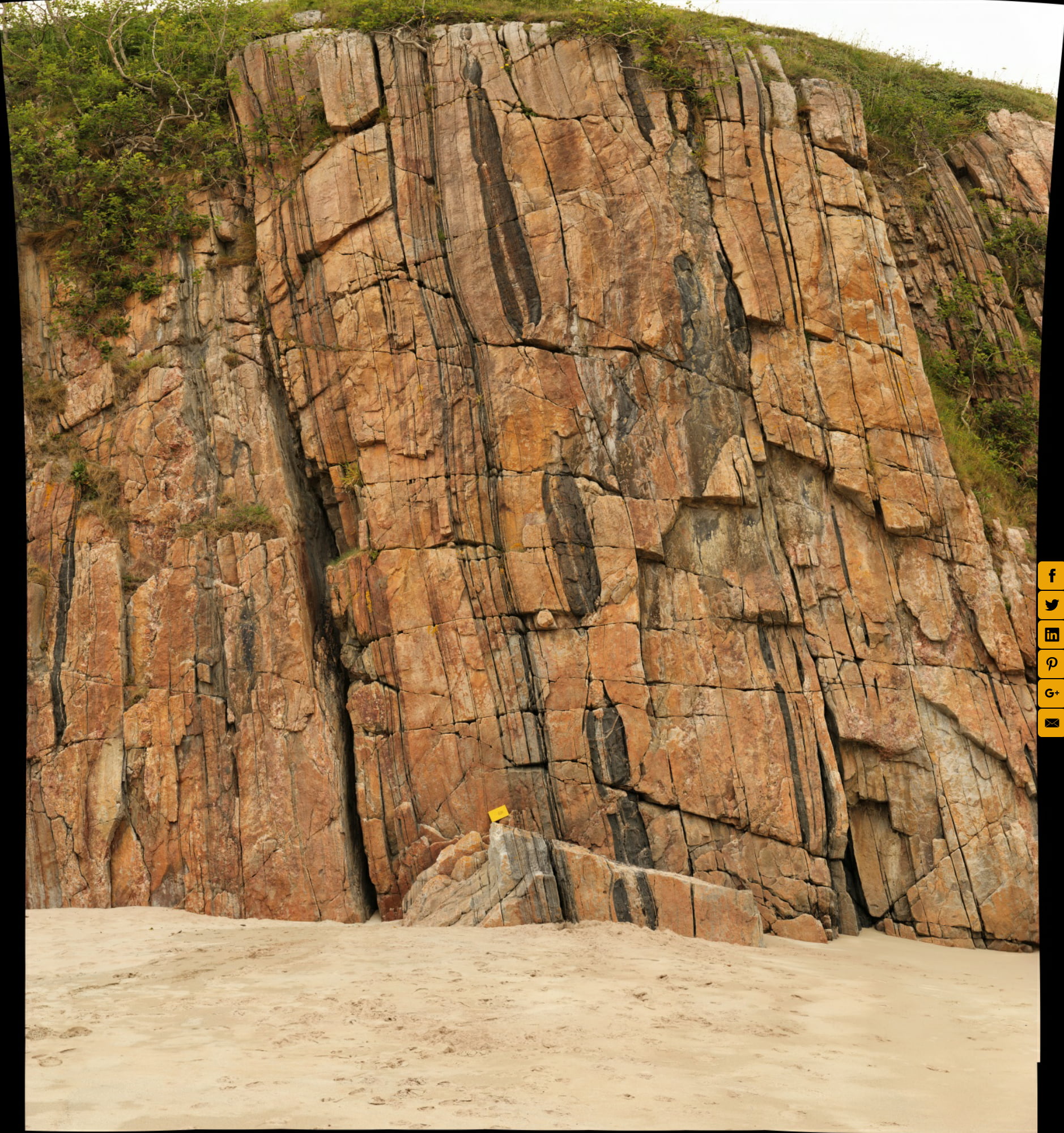 Outcrop for students to evaluate