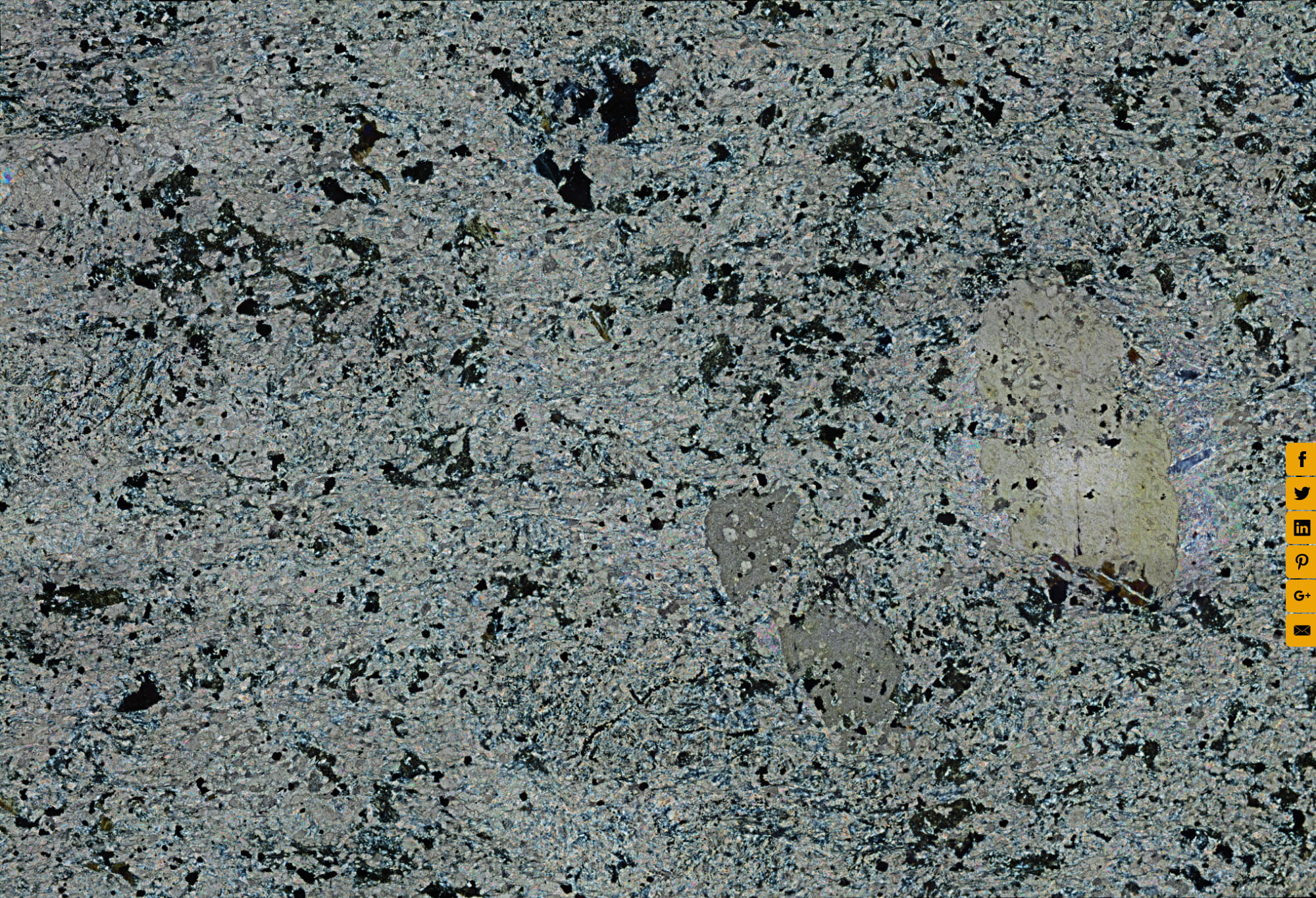 Talc, Crossed Polars