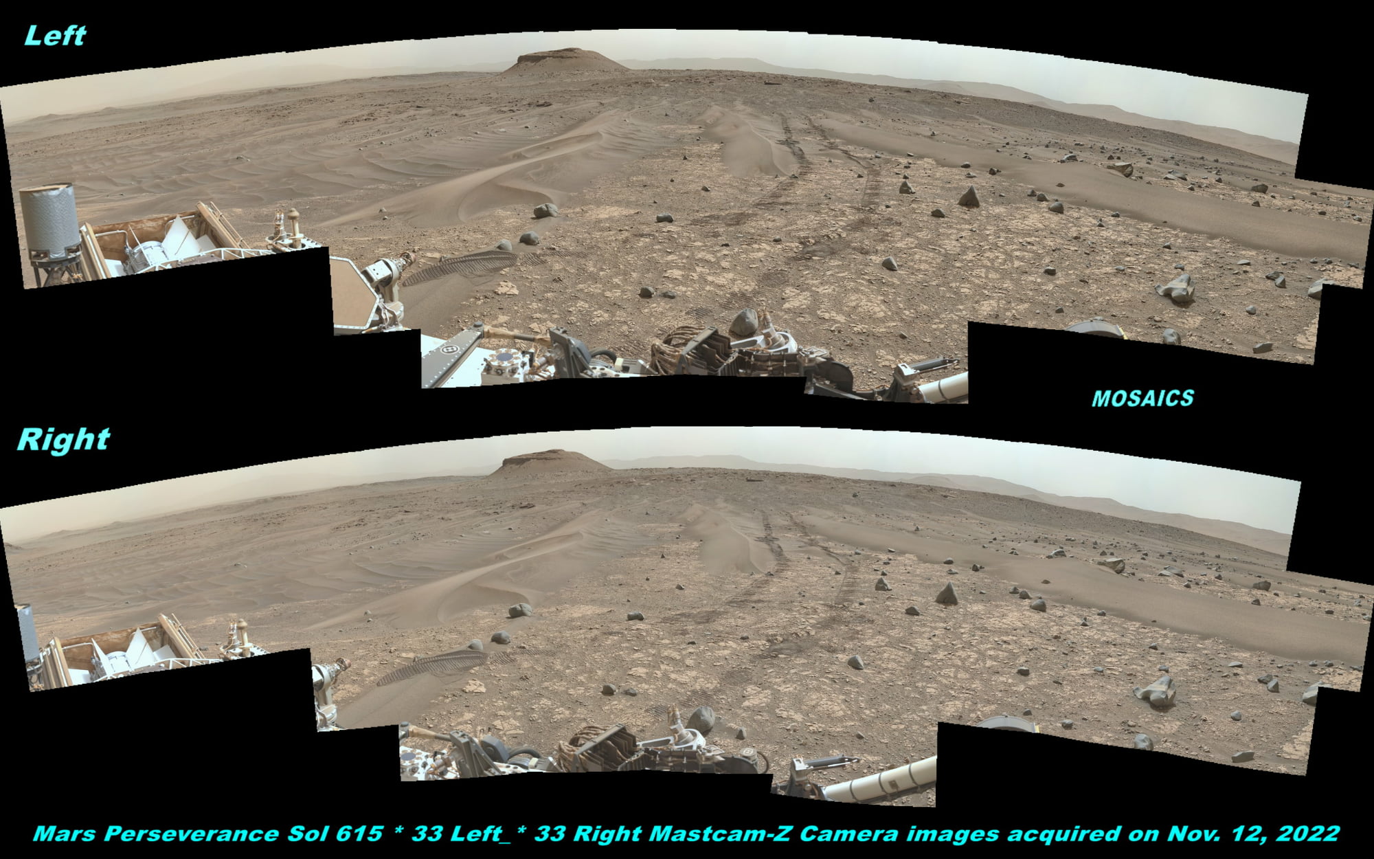 Perseverance Sol 615