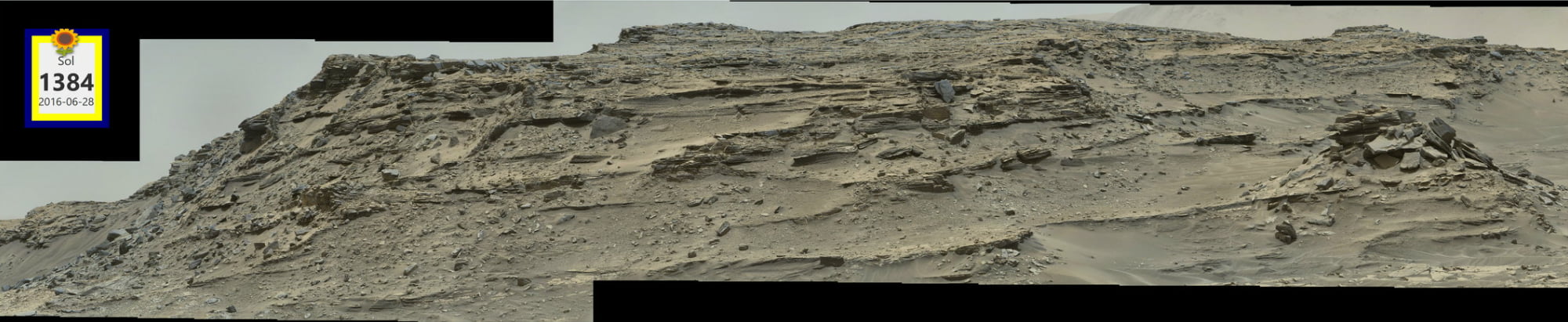 Mars Curiosity rover sol 1384MR MastRight