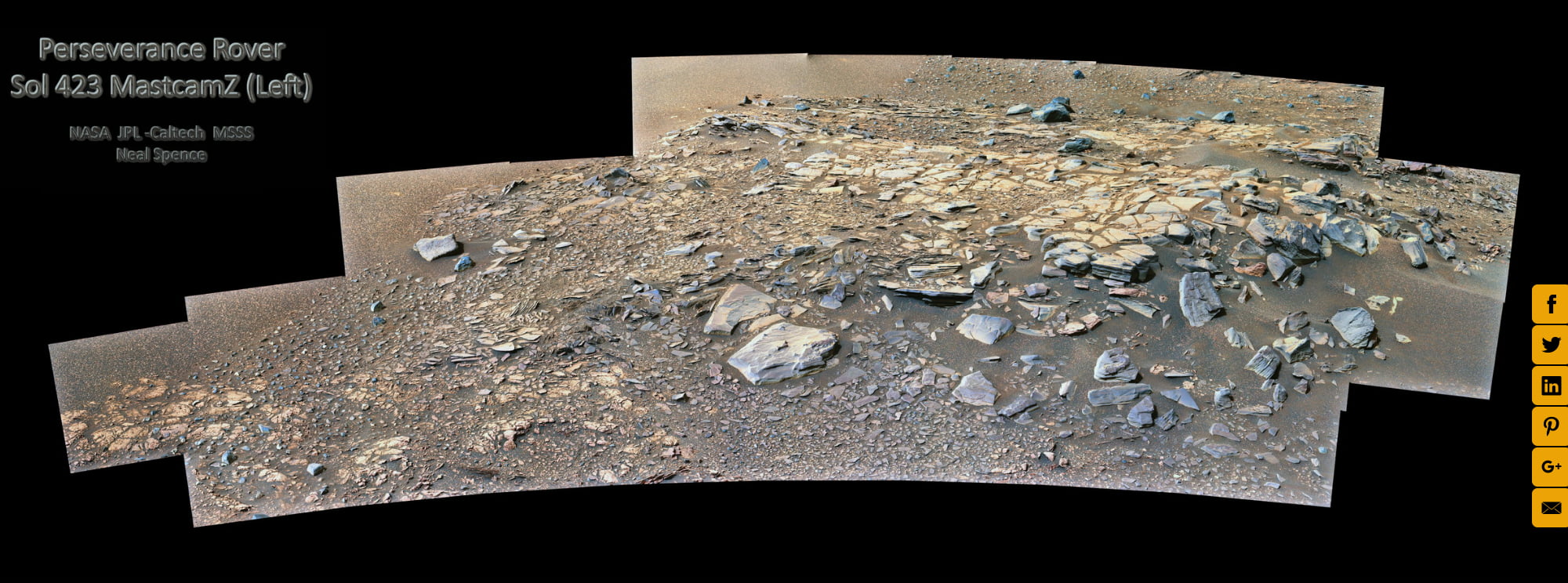 Perseverance Rover - Sol 423 MastcamZ(L)