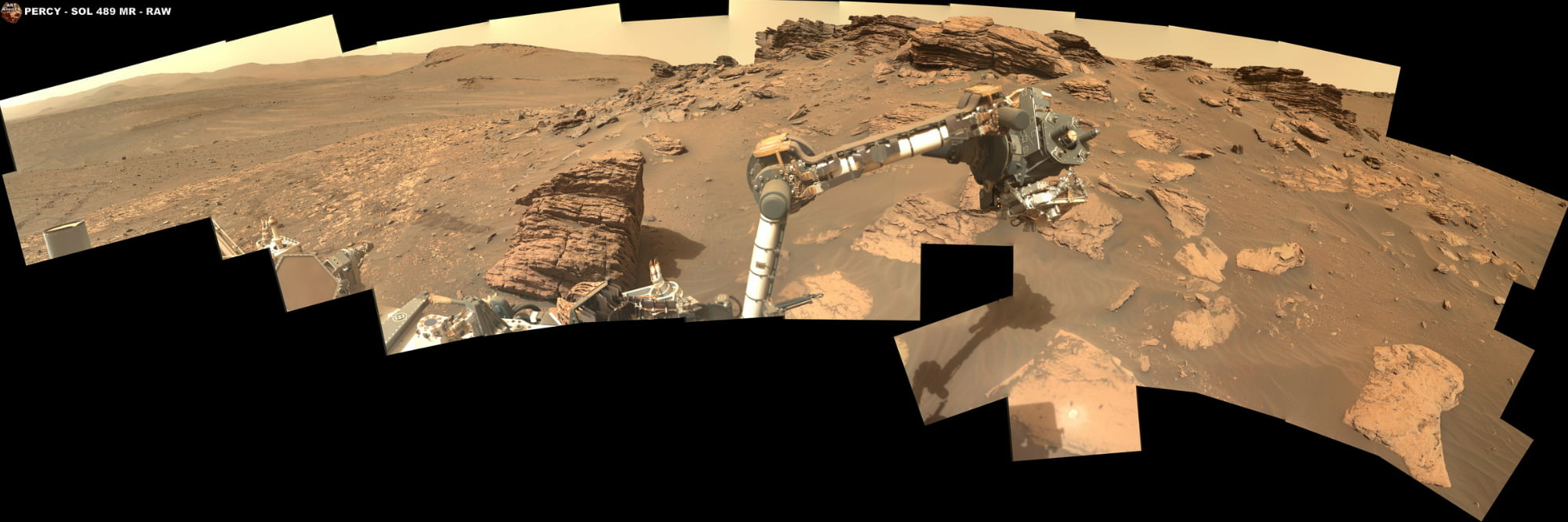 Perseverance SOL 489 MR (RAW) ArtAlienTV-Gigapans