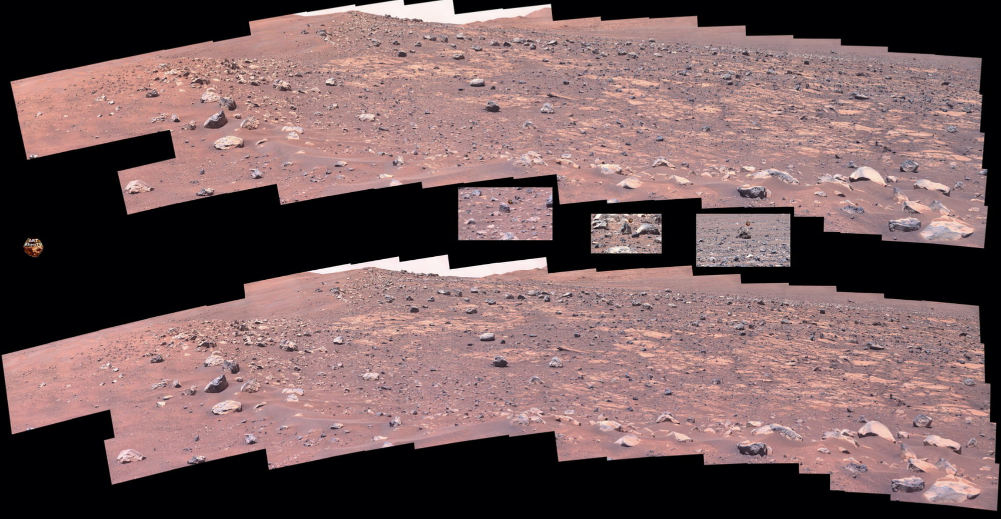 Perseverance SOL 1560 ML MR (EN 1) Statue and Strange Objects ...