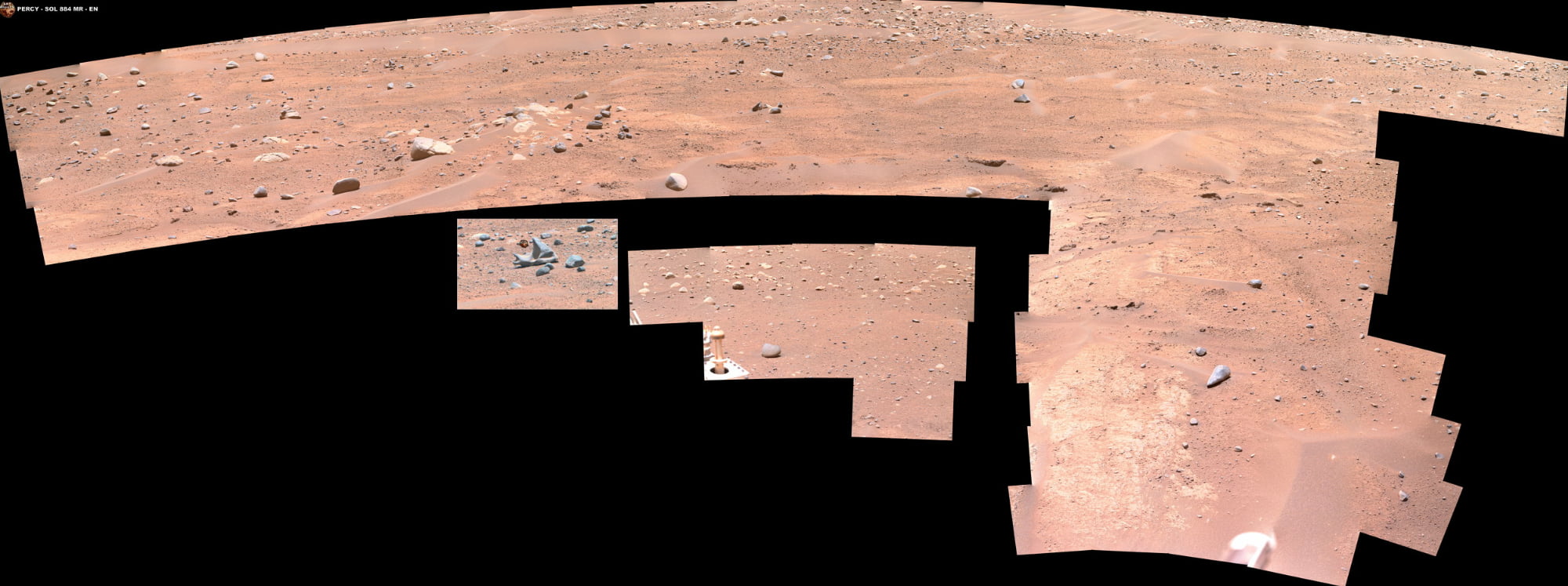 Perseverance SOL 884 MR (EN) ArtAlienTV-Gigapans