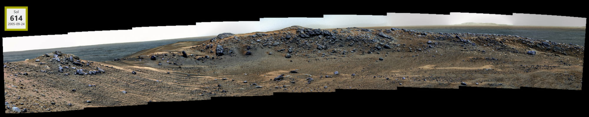 Spirit rover sol 614 ~27 images