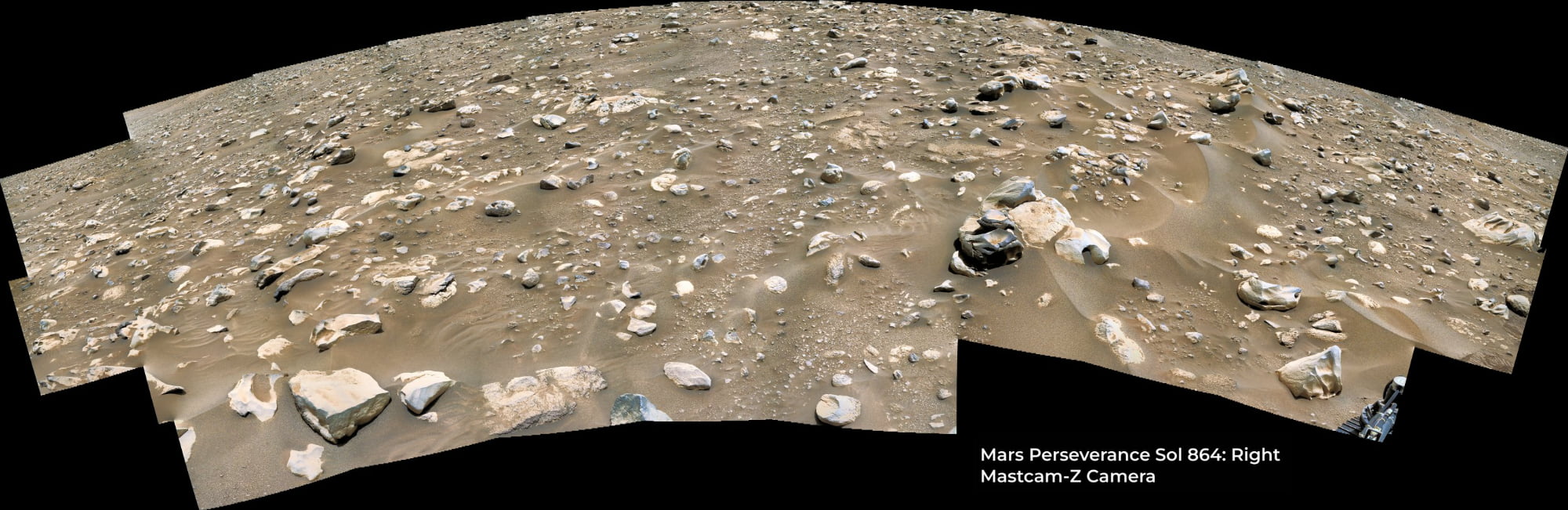 Mars Perseverance Sol 864_Right Mastcam-Z Camera