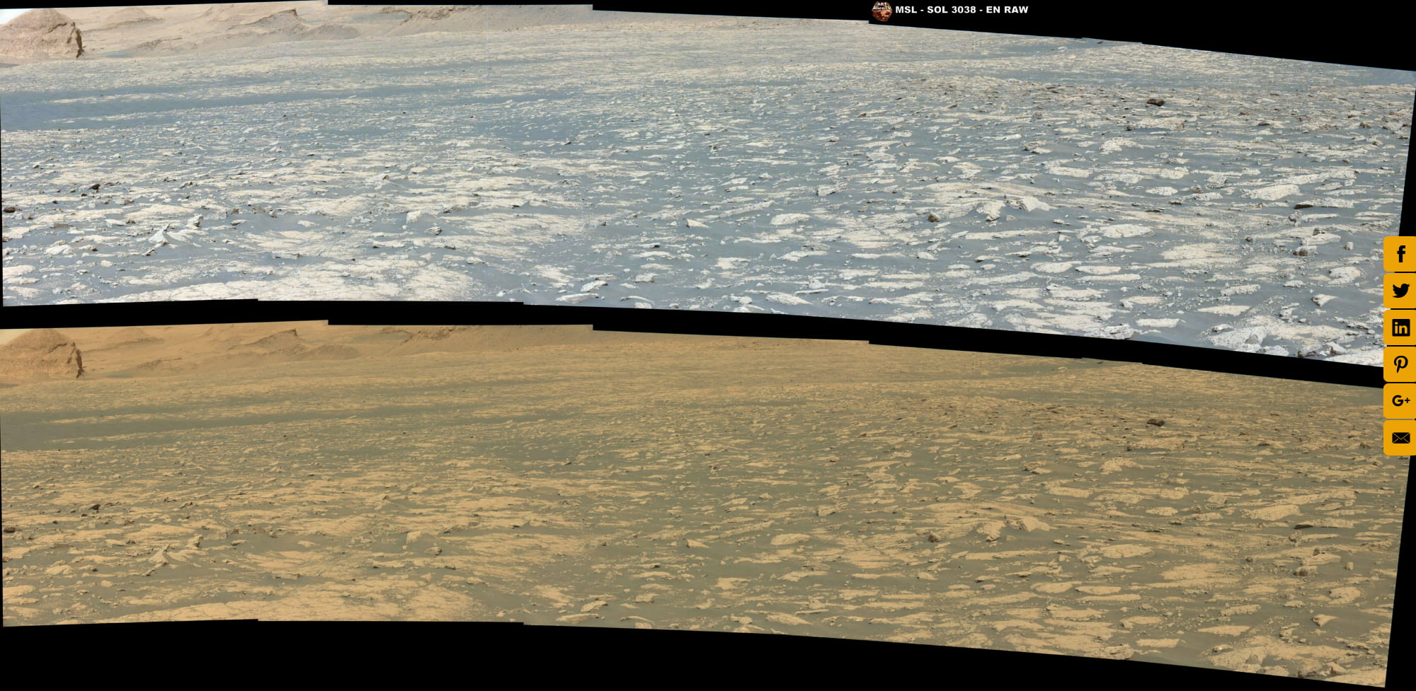 MSL SOL 3038 (EN RAW) Mars Aries Portrait - ArtAlienTV-Gigapans