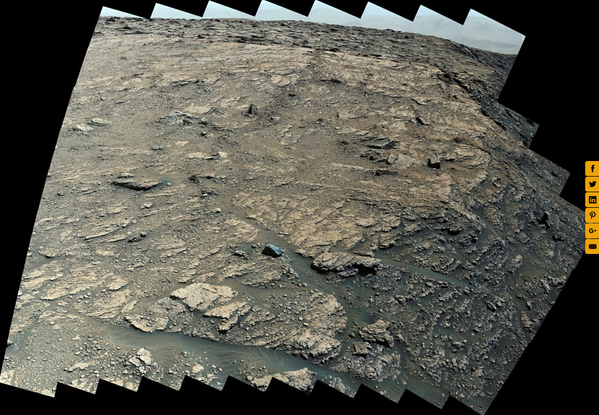 MSL / Curiosity Rover - Sol 2480 Right Mastcam [PDS]