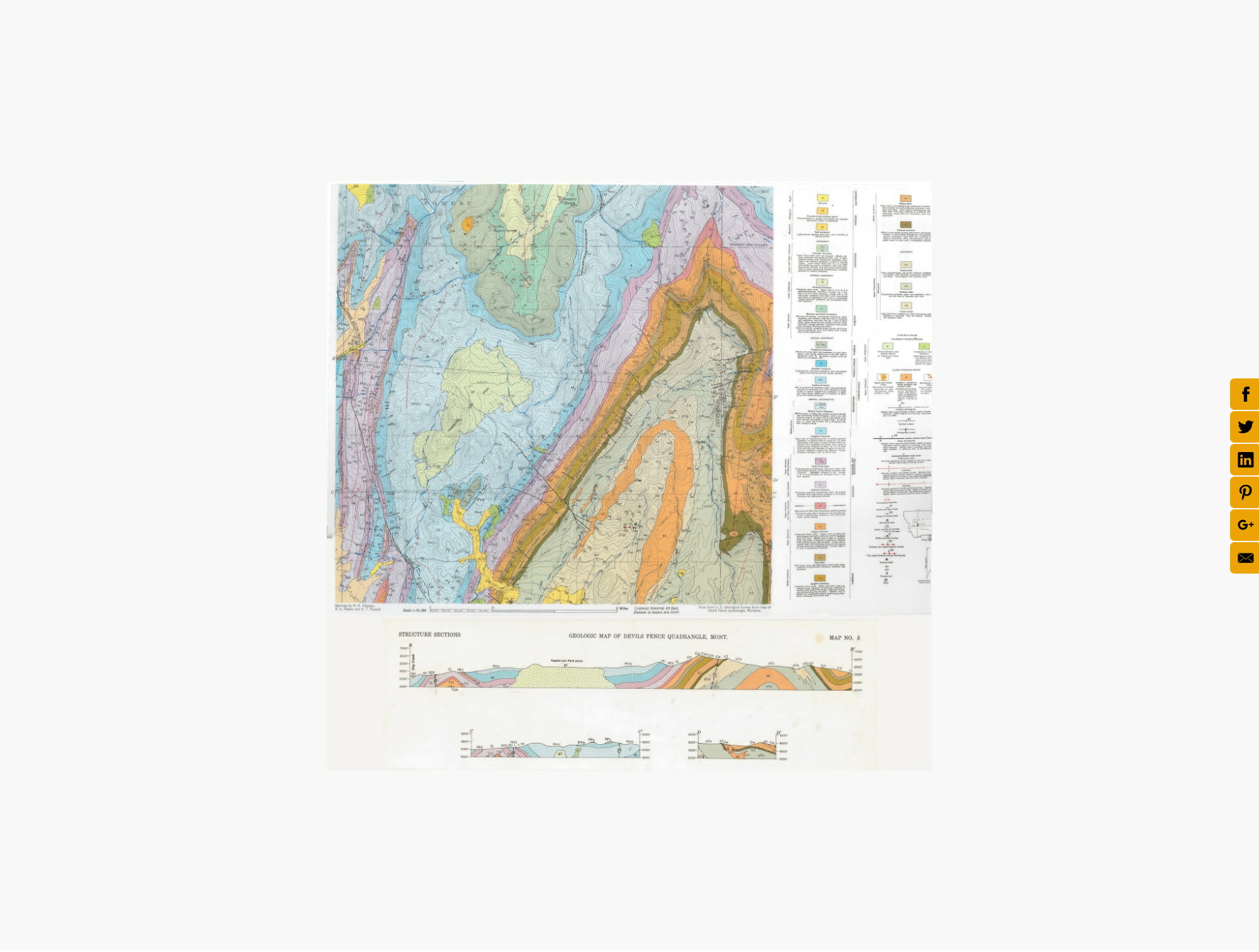 Geologic map of the Devil's Fence quadrangle, Montana