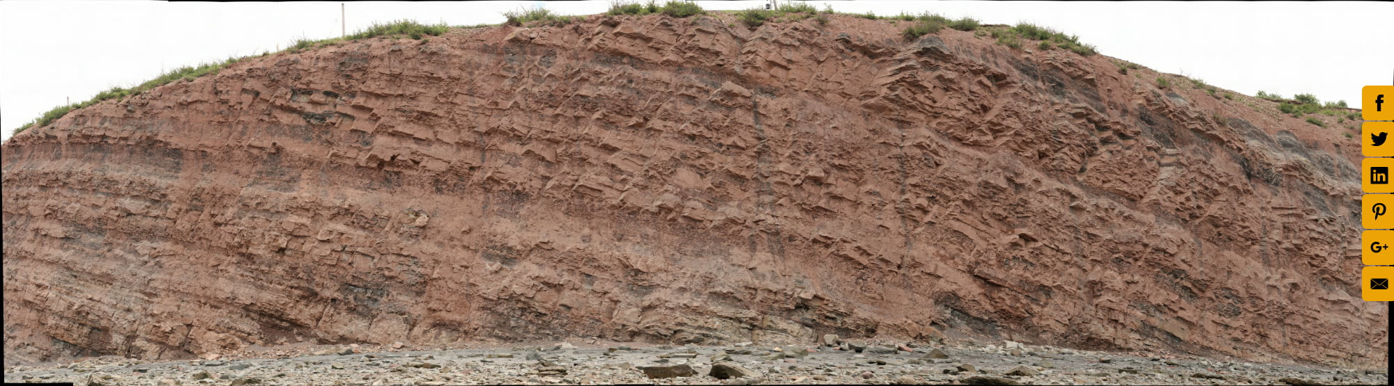 Joggins Fossil Cliffs - pano3