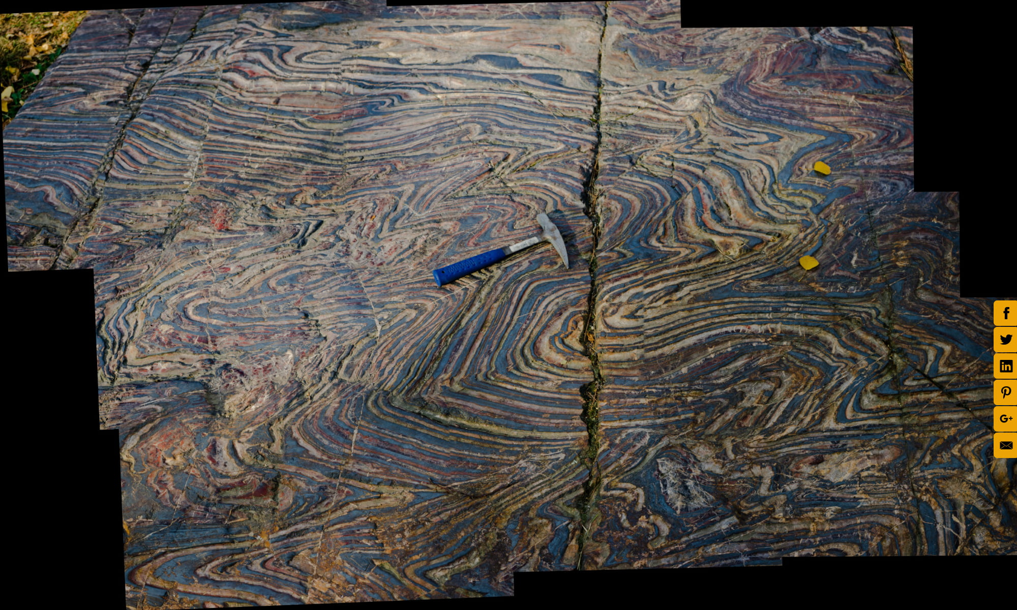 Soudan Banded Iron Formation by A. Hochstaedter