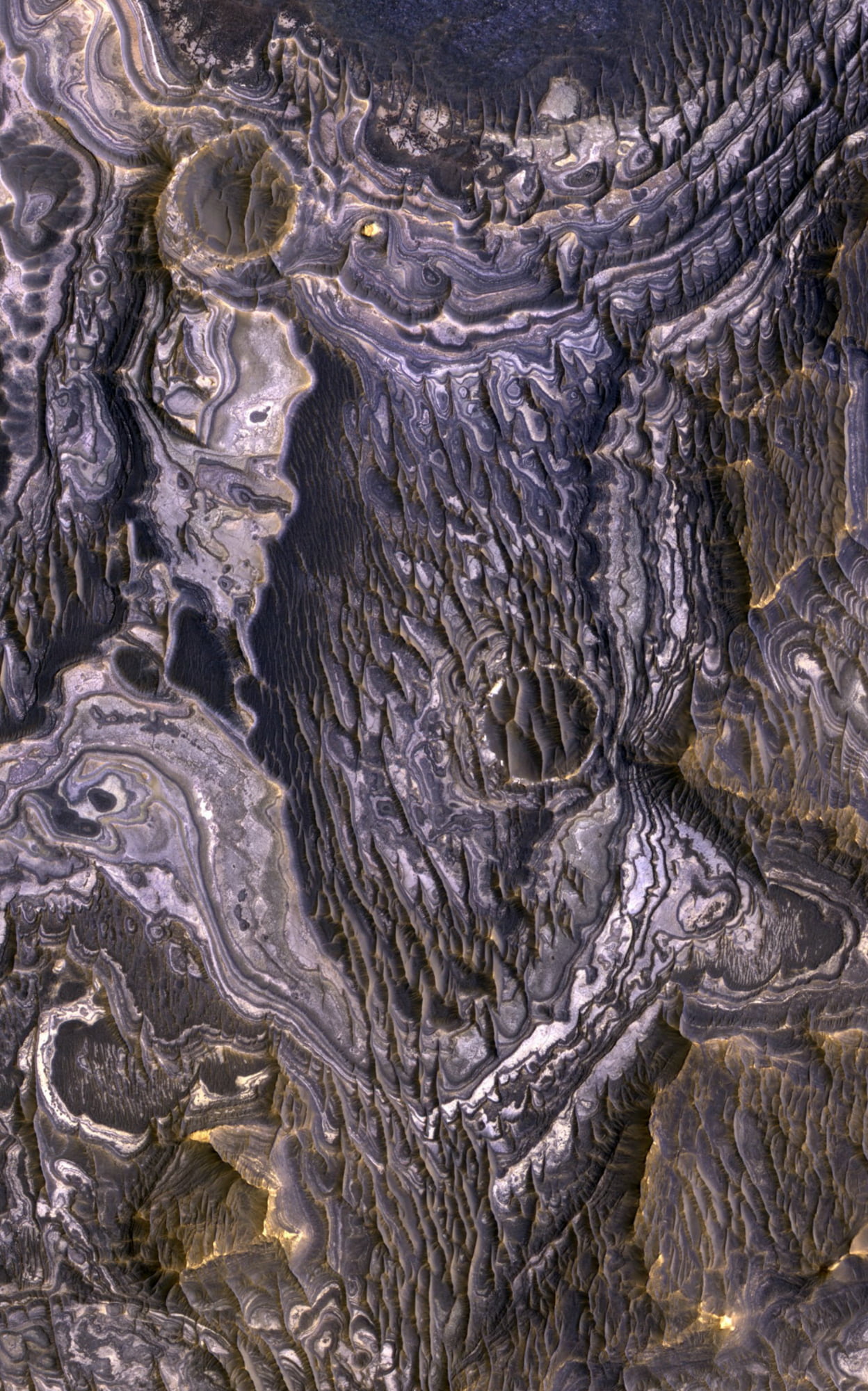 HiRISE IMAGE PIA12489 - Mars Golden Mansion - ArtAlienTV-Gigapans
