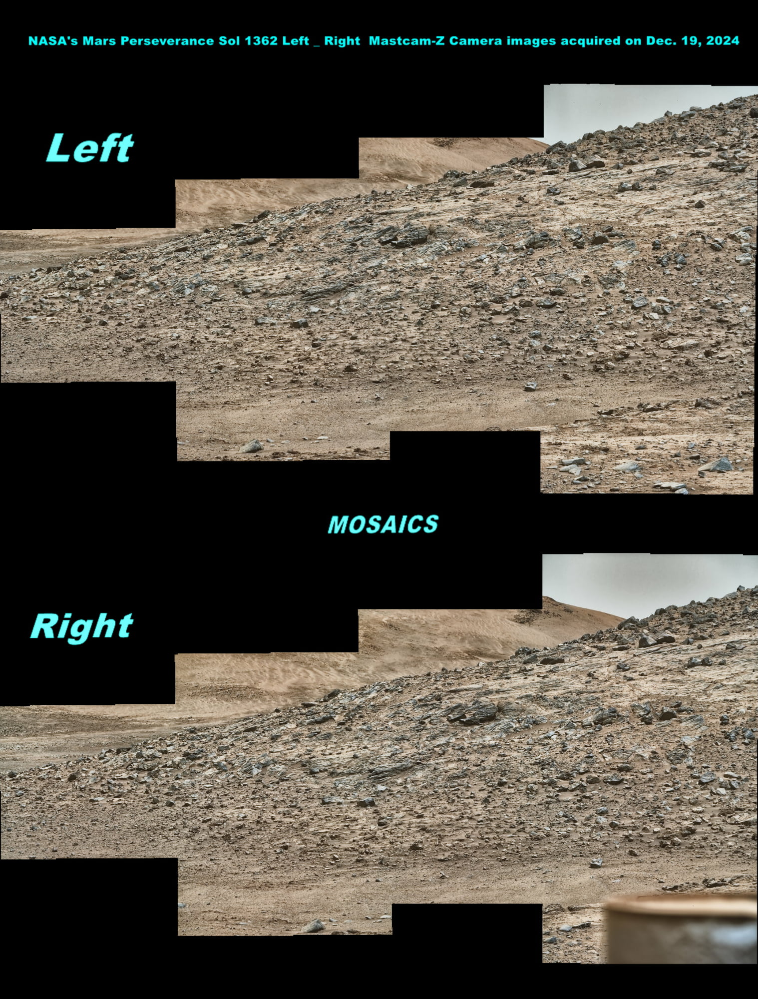 Perseverance Sol 1362