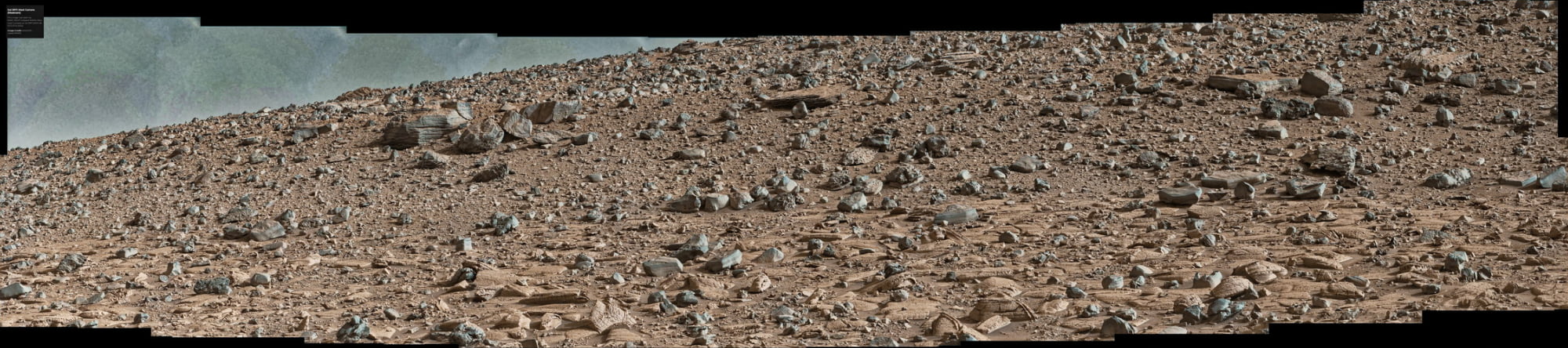 Mars Curiosity rover sol 3917MR