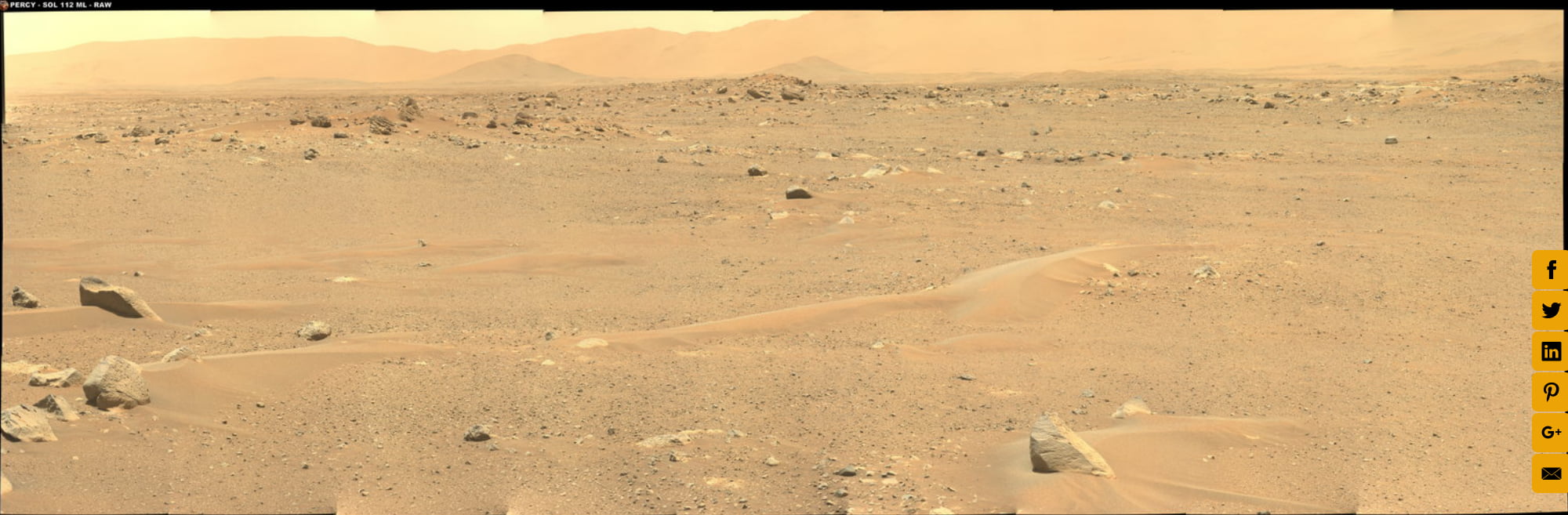 Perseverance SOL 112 ML (RAW) ArtAlienTV-Gigapans