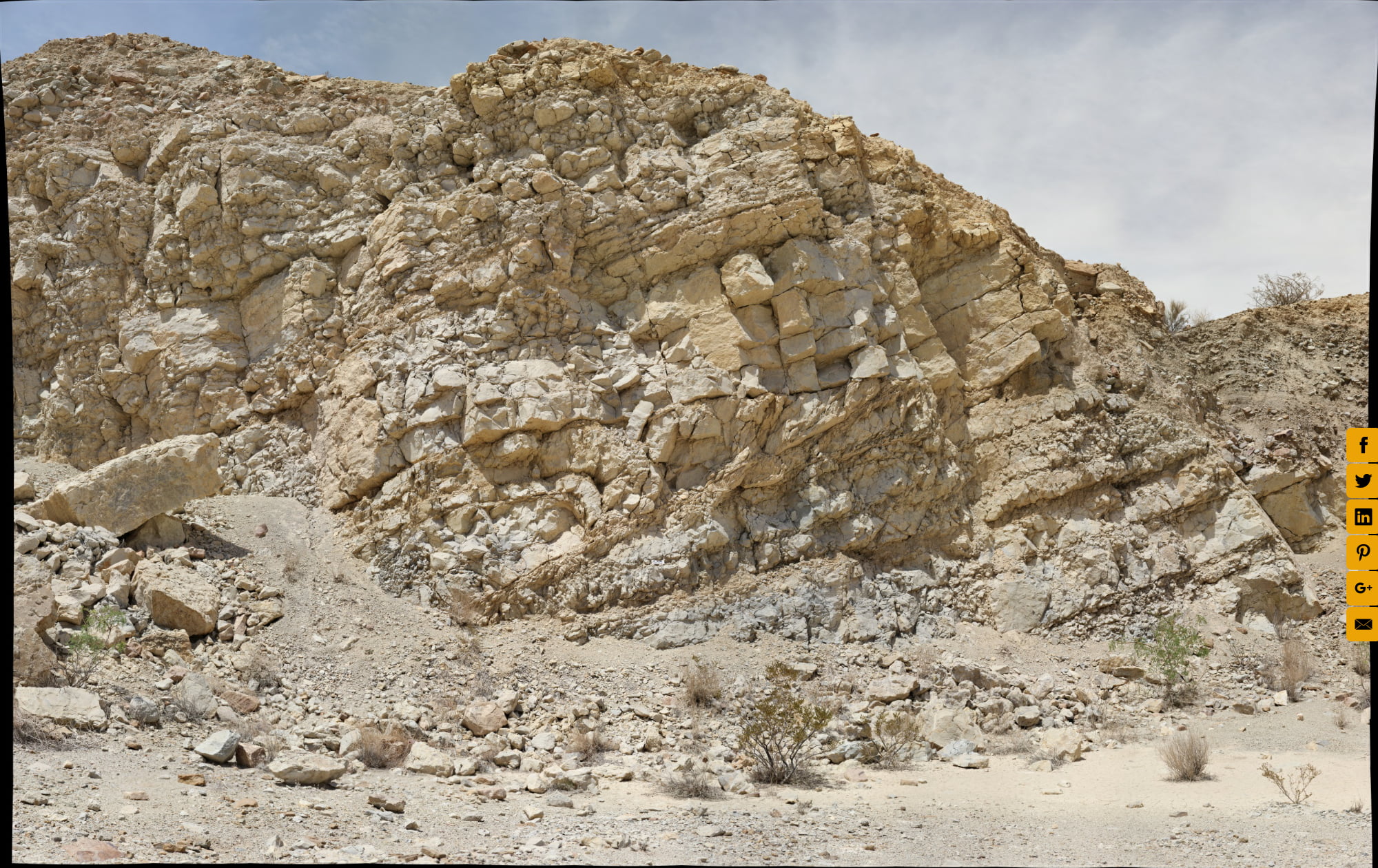 Cristo Rey: Buda Formation - folds and faults