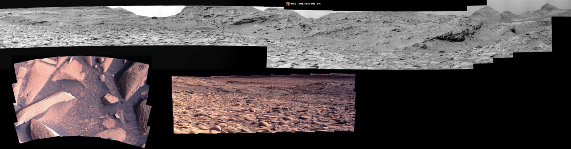 MSL SOL 4146 MR (EN) Statue and Glyphs - ArtAlienTV-Gigapans
