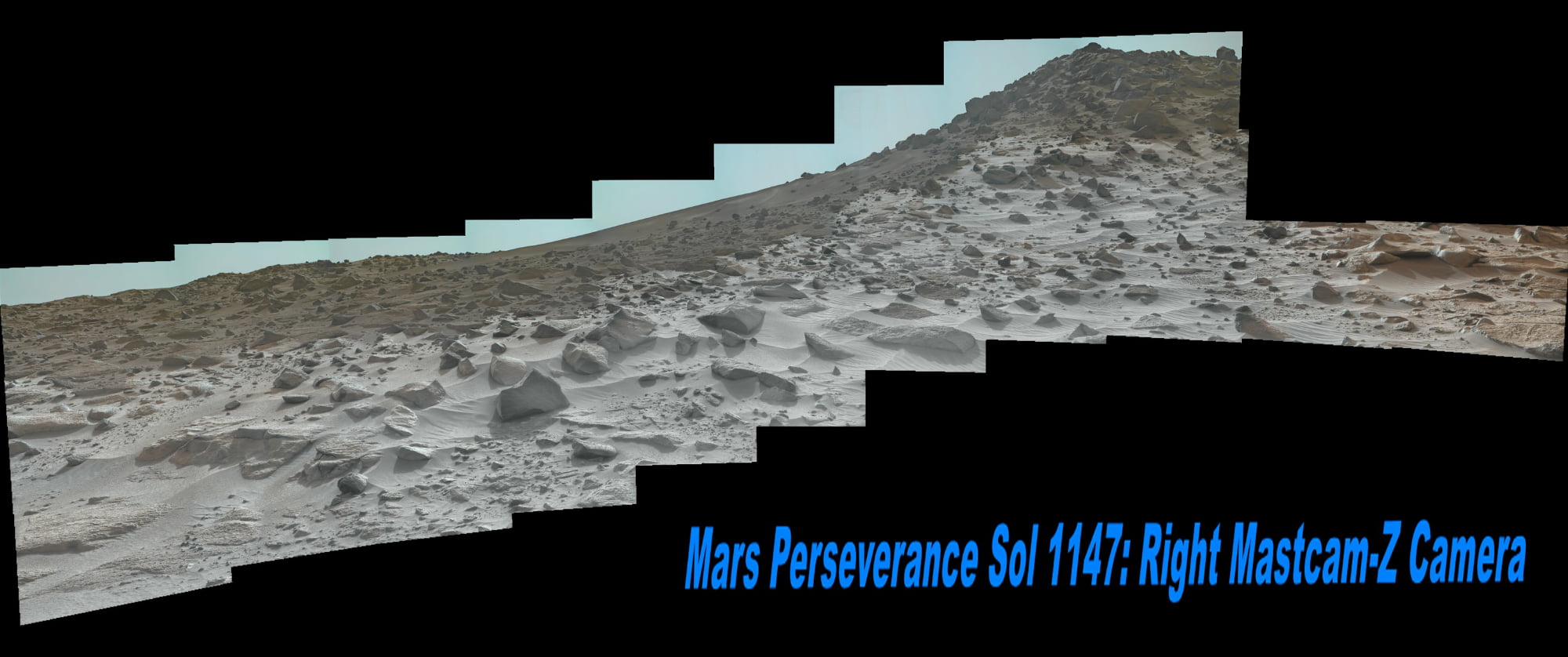 Mars Perseverance Sol 1147