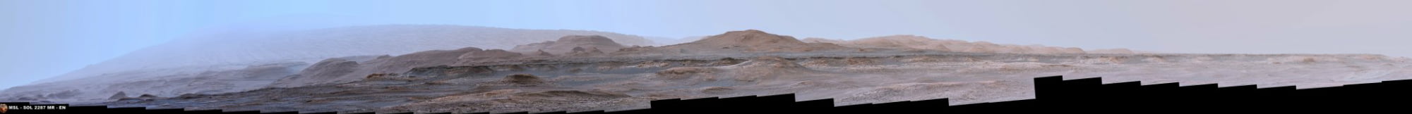 MSL SOL 2287 MR (EN) Pointed Dome on MARS - ArtAlienTV-Gigapans