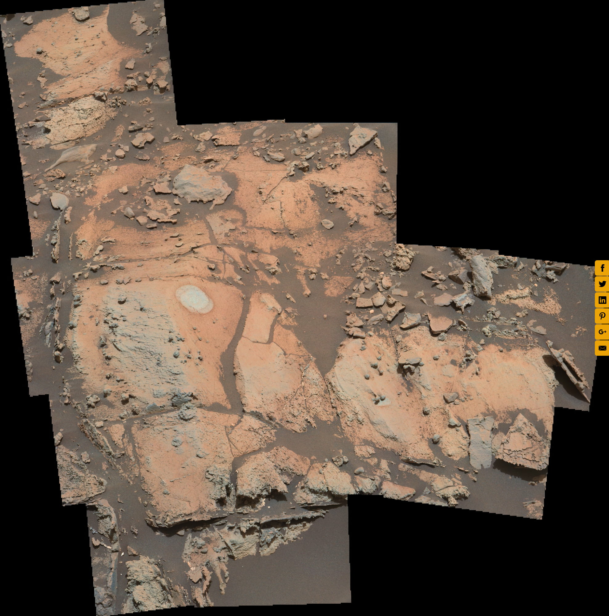 MSL Curiosity Rover : SOL 2663 M100 Right Mastcam