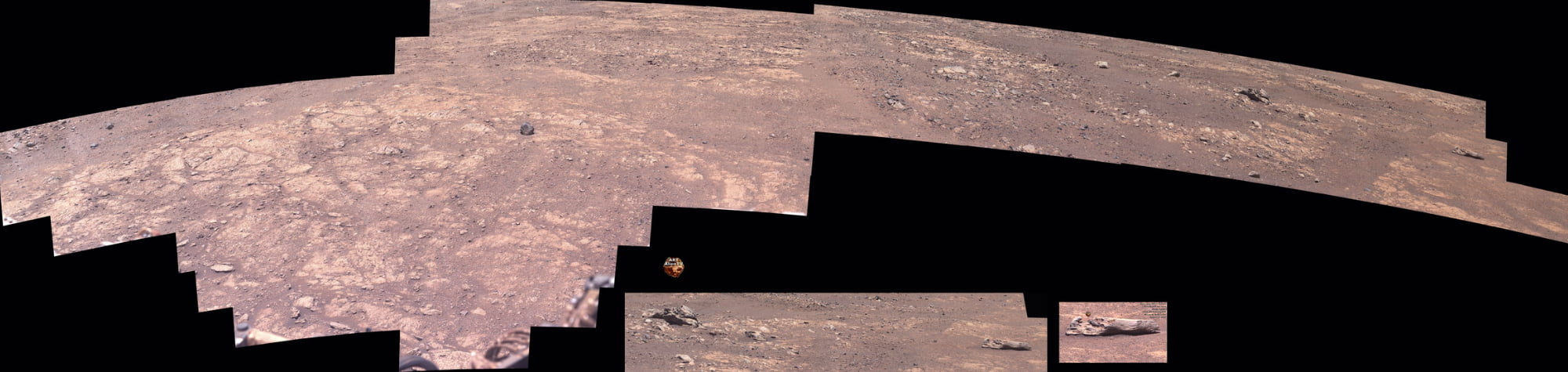 Perseverance SOL 1610 MR (EN 1) Petrified Tree ? ArtAlienTV-Gigapans