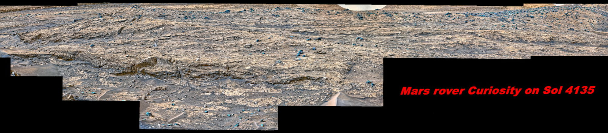 Curiosity on Sol 4135