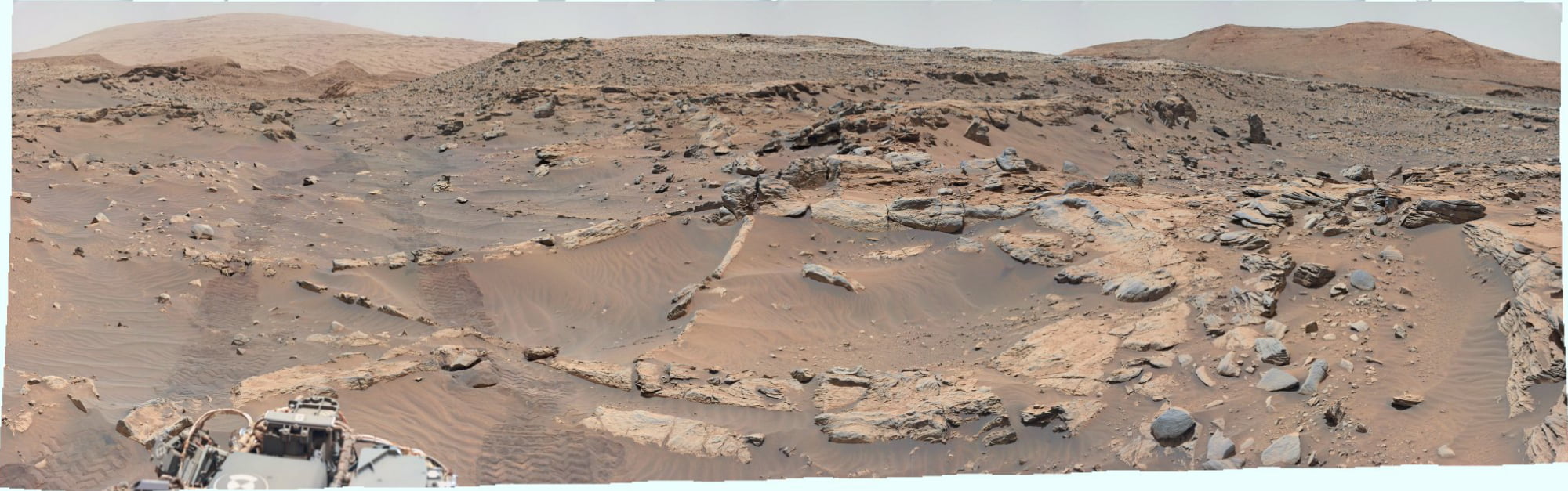 Mars Curiosity Rover sol 3437 Mas left cam 30 images Photo Merged ...