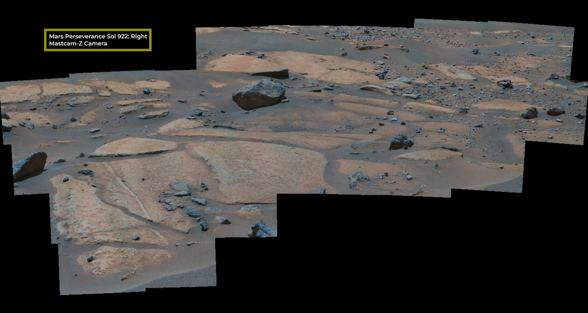 Mars Perseverance Sol 922
