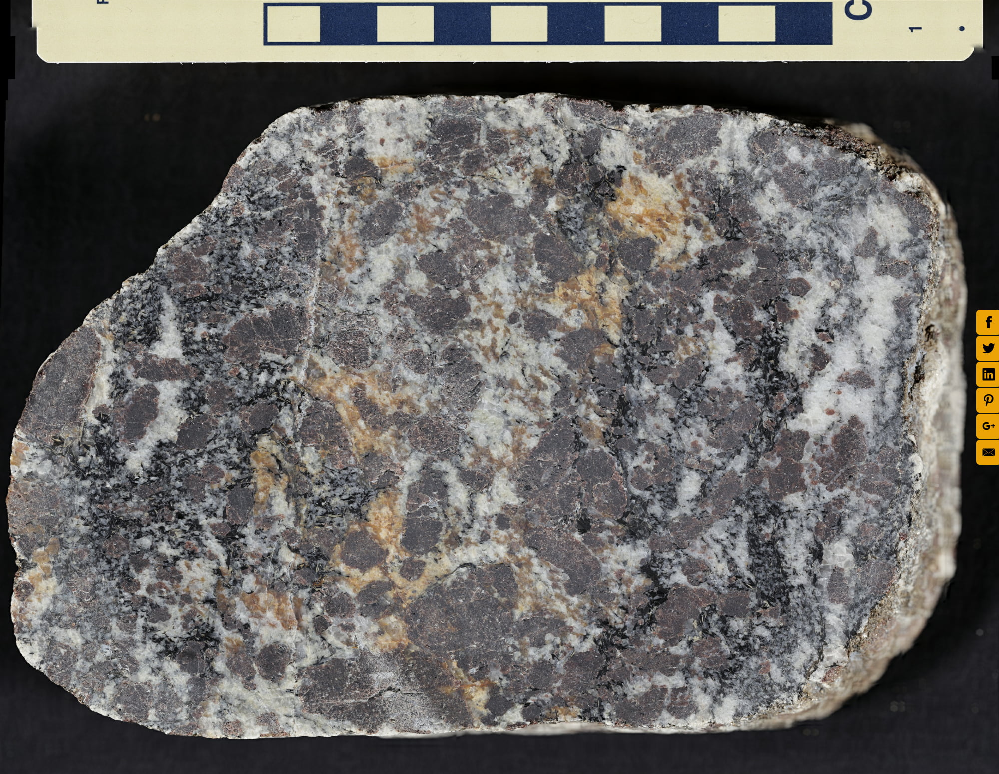 Archean-aged garnetiferous basement rock from Montana