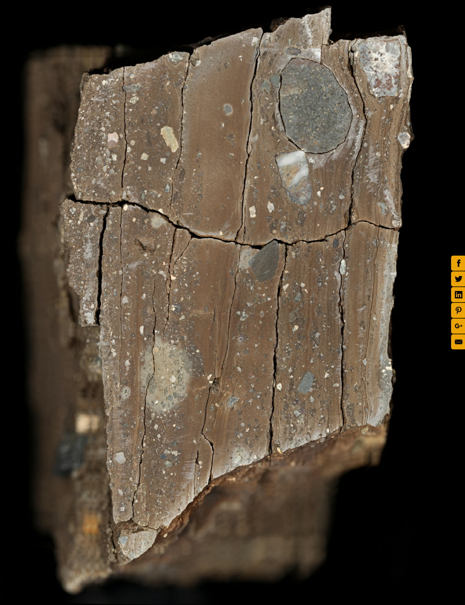 Laminated Rockwell Formation diamictite