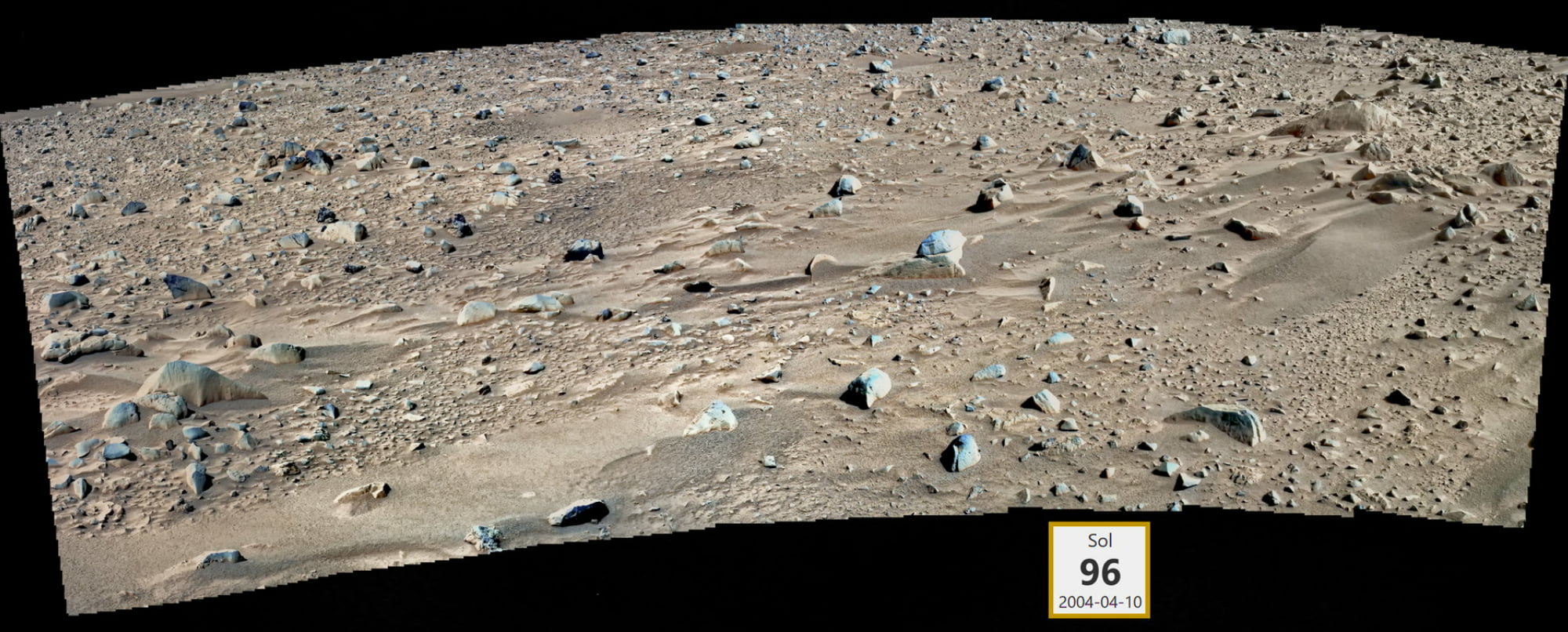 Spirit rover sol 96 ~ 48 images