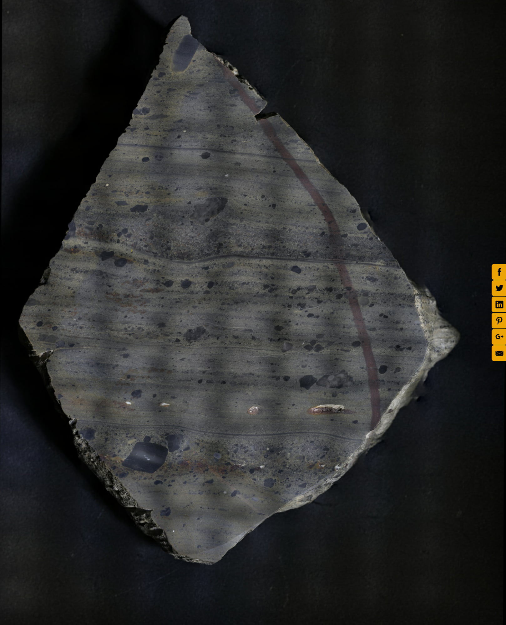 Snowball Earth Eduational Rock Sample Suite TS-7